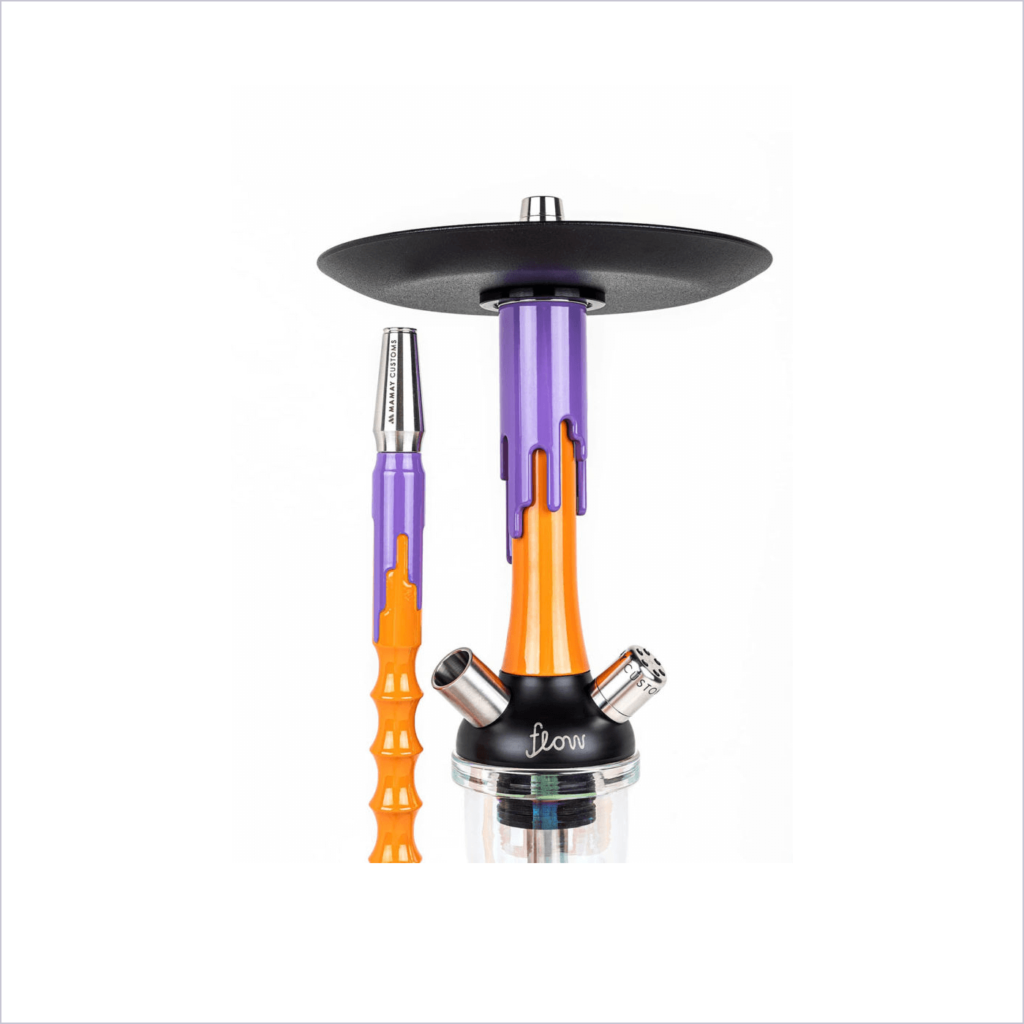 Shisha Mamay Customs Flow Purple Orange - Hookahteka