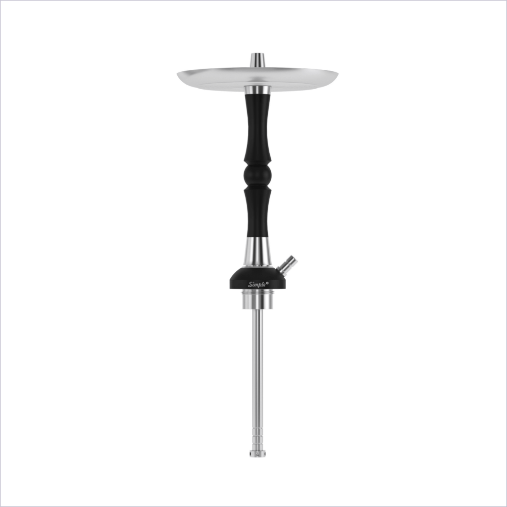 Shisha Mattpear Simple S Ball Black | | Hookahteka
