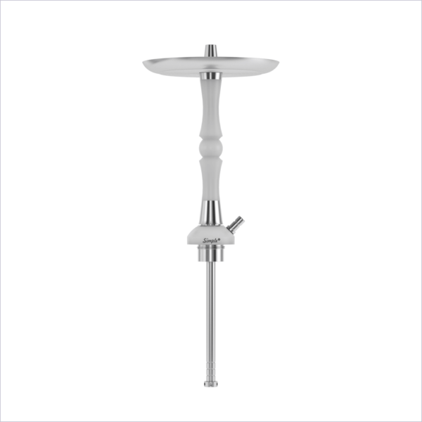Hookah Mattpear Simple S Ball White | | Hookahteka